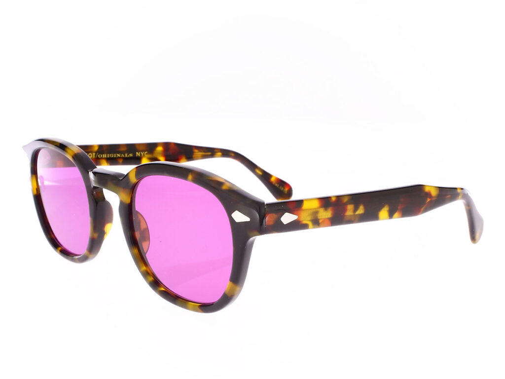 Moscot Lemtosh Base 2 Sun tortoise purple nurple 49-24 - Die Sehmänner
